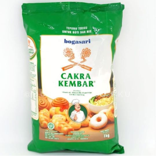Jual Tepung Cakra Kembar Premium 1kg - Terigu cakra kembar premium 1kg ...