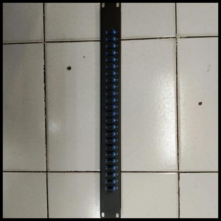 Jual Patch Panel Fo Adapter Sc 24 Port/Patch Panel Fo Adapter Lc 48 ...