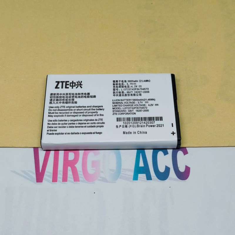Jual Baterai Batre Modem Bolt ZTE MF90 / MF91 / MV1 / Li021 Original ...