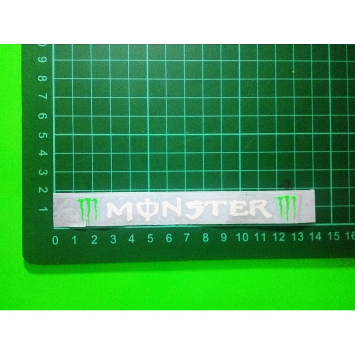 Jual sticker / stiker cutting visor helm monster energy | Shopee Indonesia