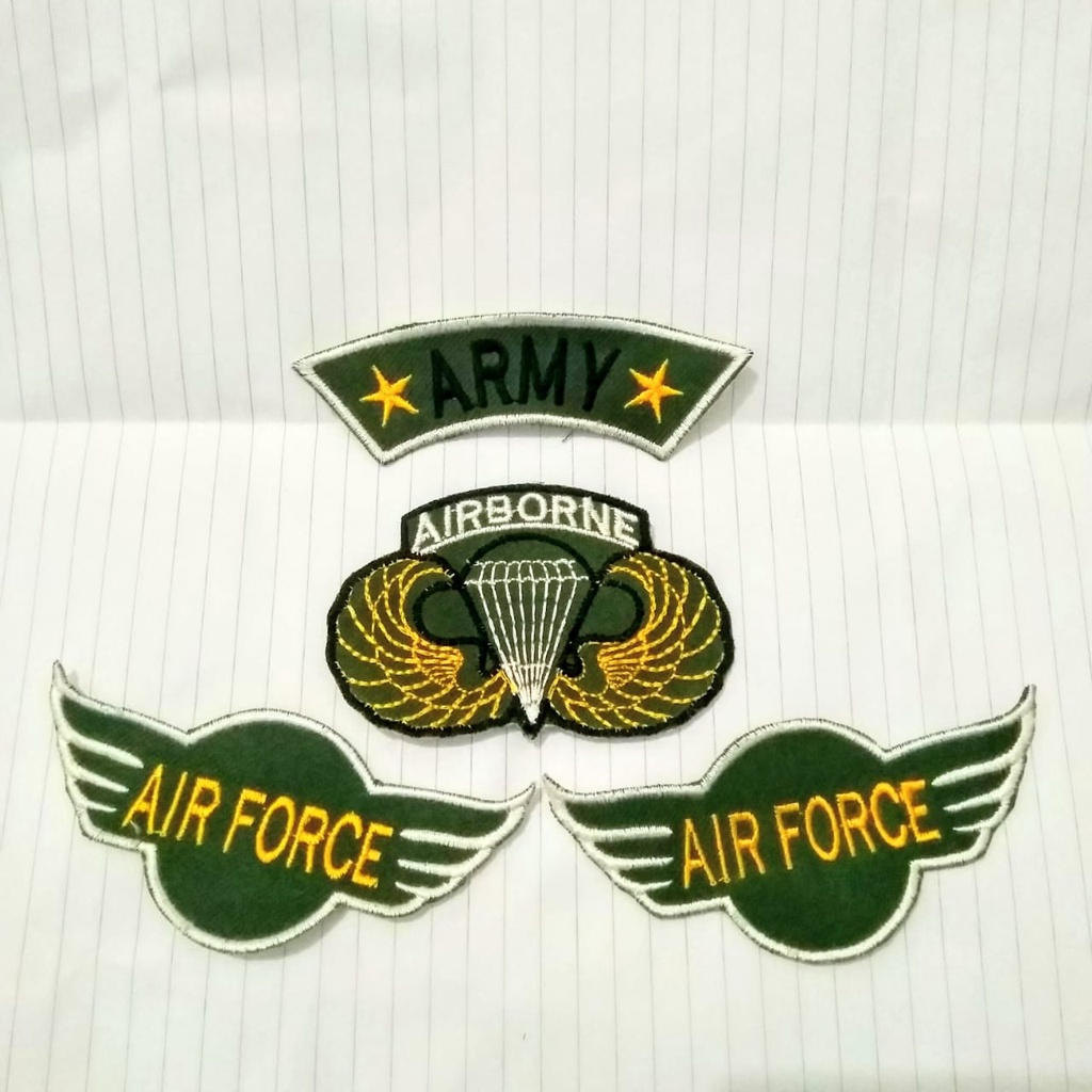 Jual Patch Bordir Army US Premium | Shopee Indonesia