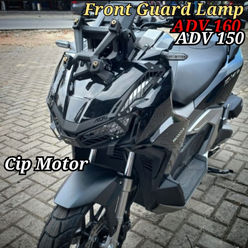 Jual Cover Pelindung Lampu depan Honda ADV 150 ADV 160 Cover Front ...