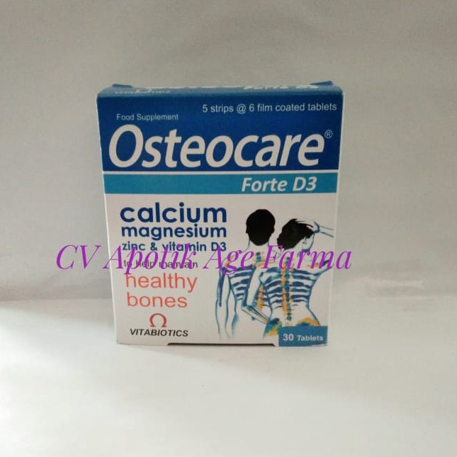 Jual Osteocare Forte Tablet isi 30 (Vitabiotics) | Shopee Indonesia