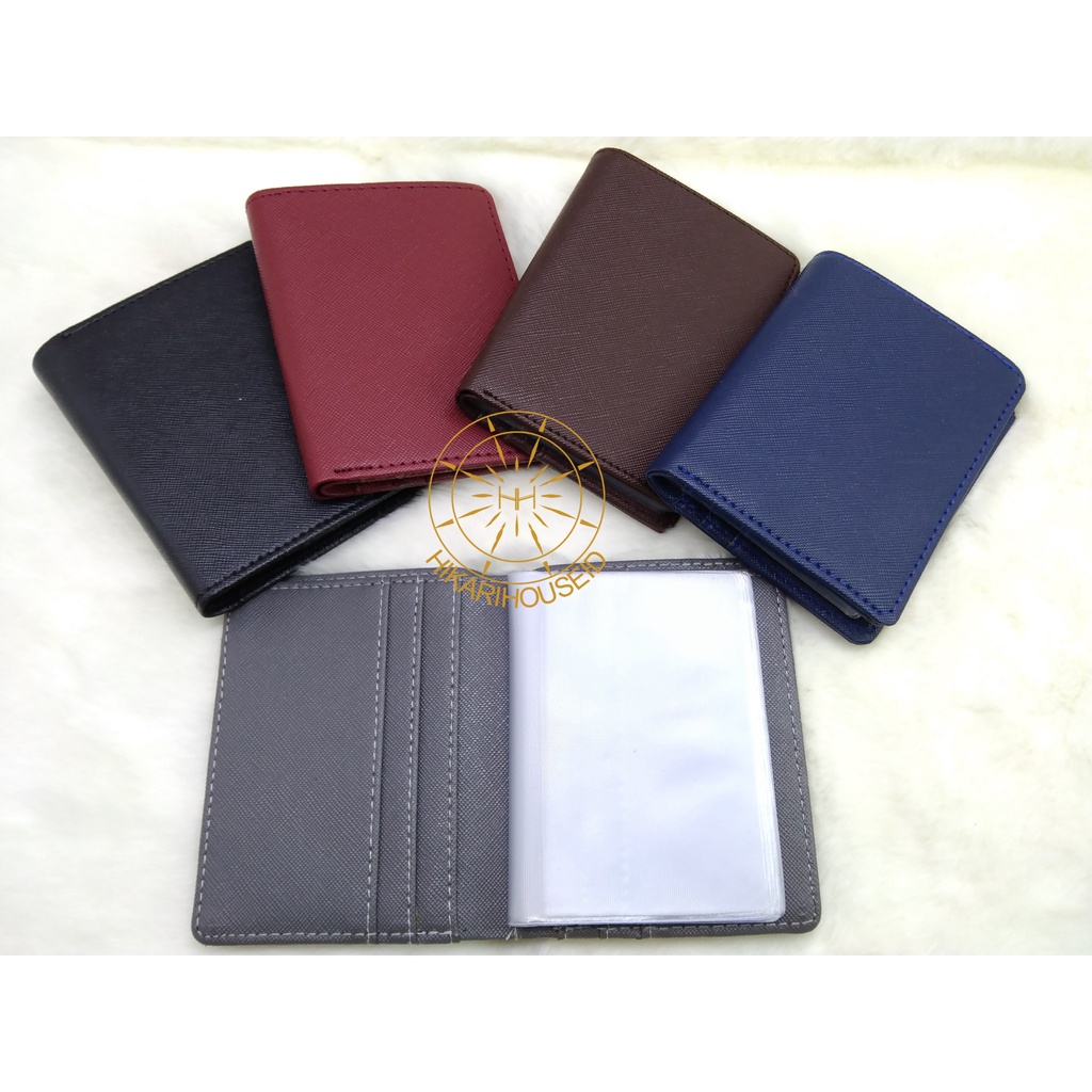 Jual DOMPET KARTU KULIT | DOMPET KARTU PRIA WANITA | ALBUM 14 KARTU ...
