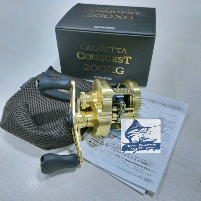 Jual REEL BAIT CASTING SHIMANO CALCUTTA CONQUEST 200XG NEW 2022 HANDLE ...