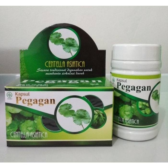 Jual Kapsul Pegagan (Centella Asiatica) 50 Kapsul Pegagan Centella ...