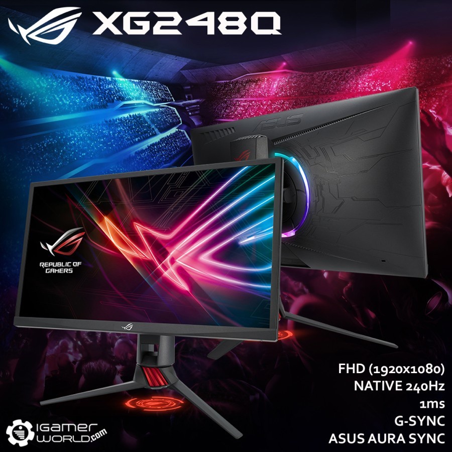 Jual Asus ROG Strix XG248Q 240Hz Gaming Monitor | Shopee Indonesia