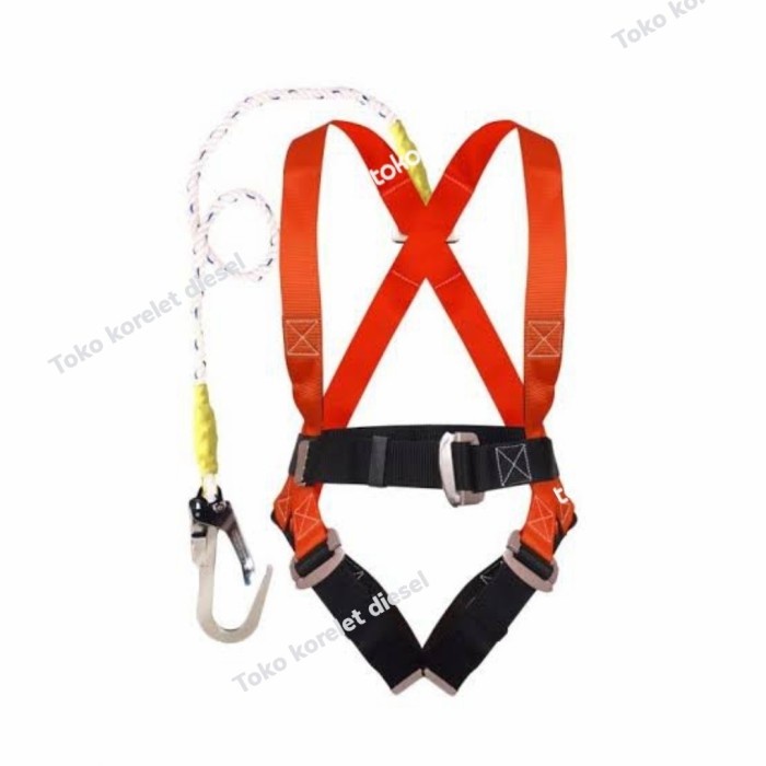 Jual Alat Pengaman Safty Body Hernes Full Body Singgle Hook | Shopee ...