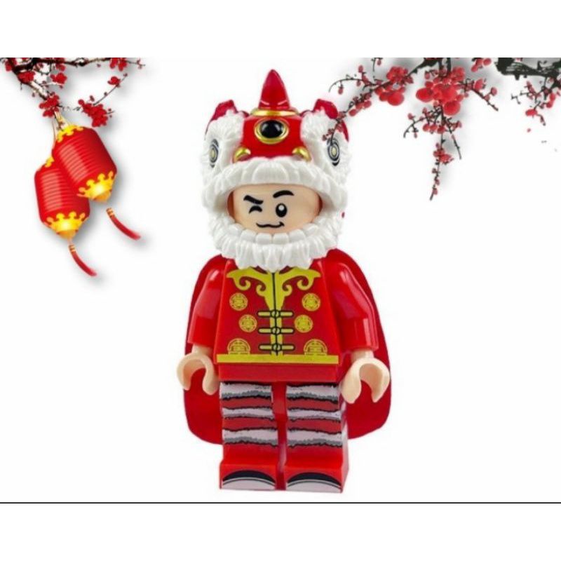 Jual Minifigures Lego Barongsai LIMITED EDITION (no box) | Shopee Indonesia