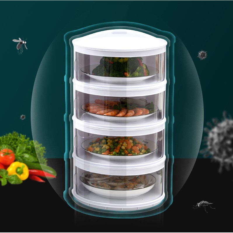 Jual Food Cover 4 layer anti debu anti serangga berbahan ABS Kuat dan ...