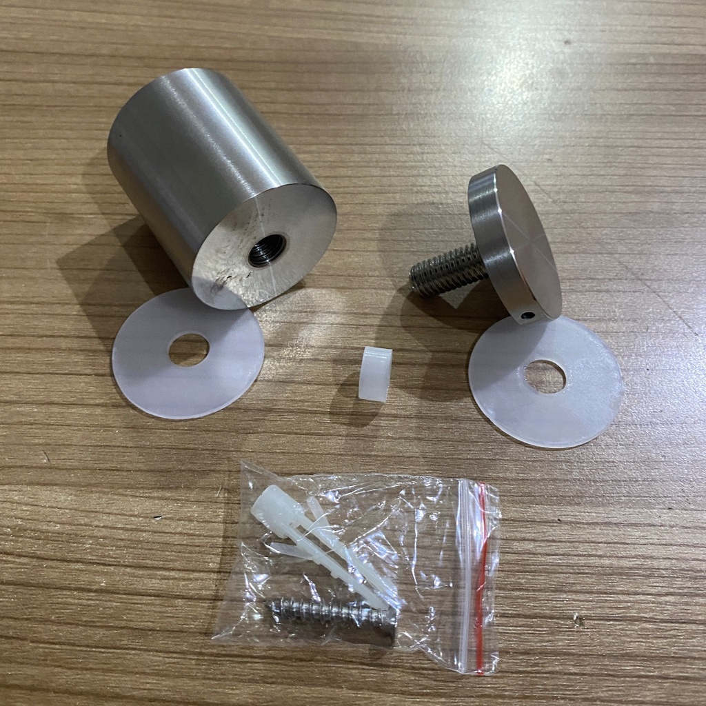 Jual Baut Stainless Solid Sign Board Padat Pin Kaca Pen Iklan 40 X 50 ...