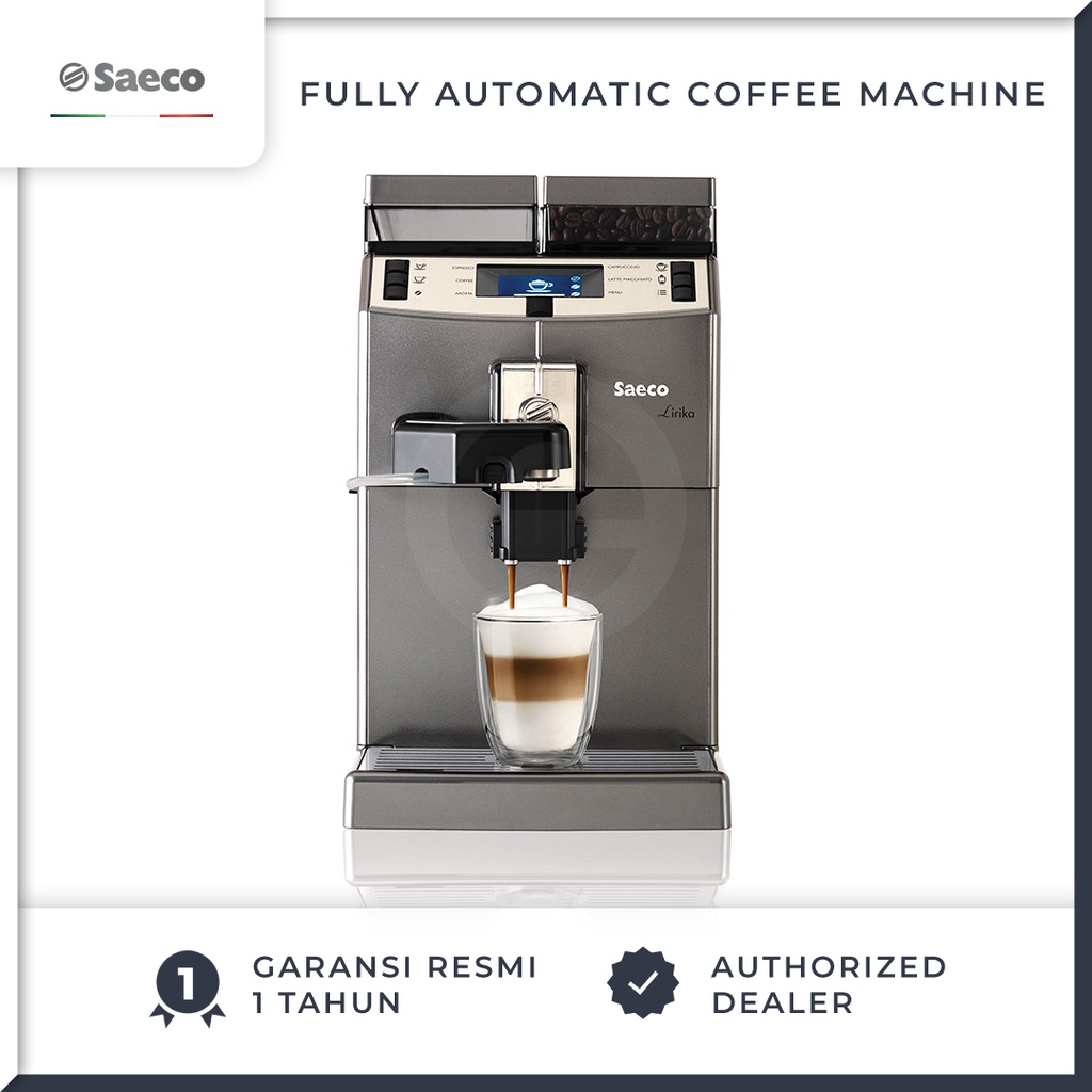 Jual Saeco Lirika OTC Automatic Espresso Coffee Machine Mesin Kopi Terlaris Otomatis Garansi 1 ...