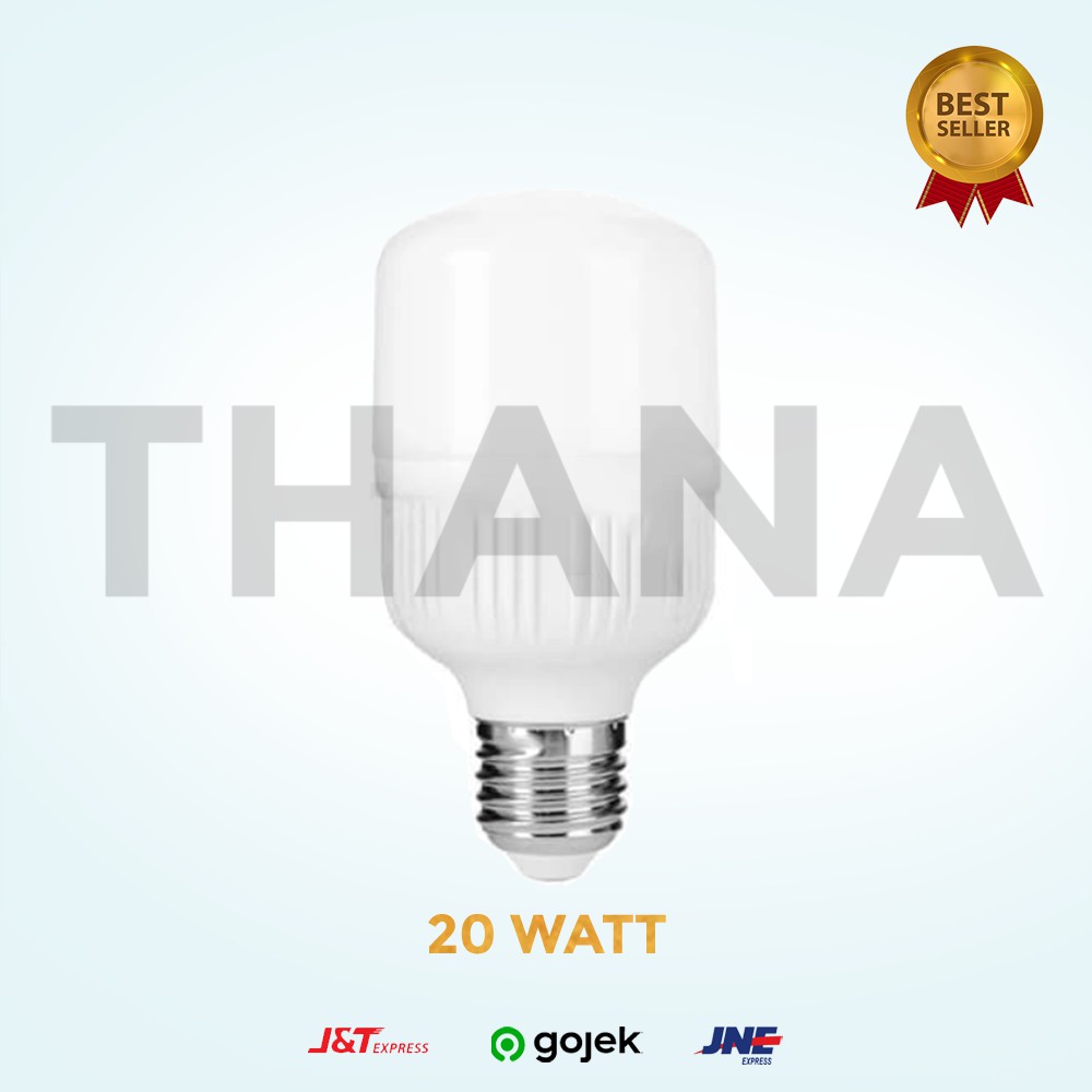 Jual Lampu Led bohlam bulb tabung kapsul 20w 20 watt kualitas bagus hemat energi mewah warna ...