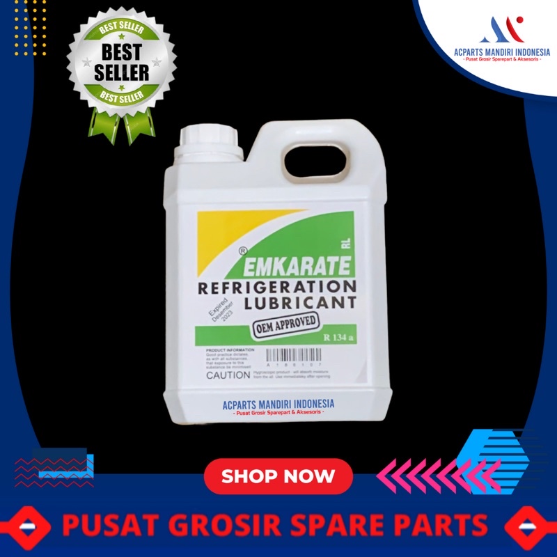 Jual oli emkarate r134a / oli kulkas / oli mobil | Shopee Indonesia
