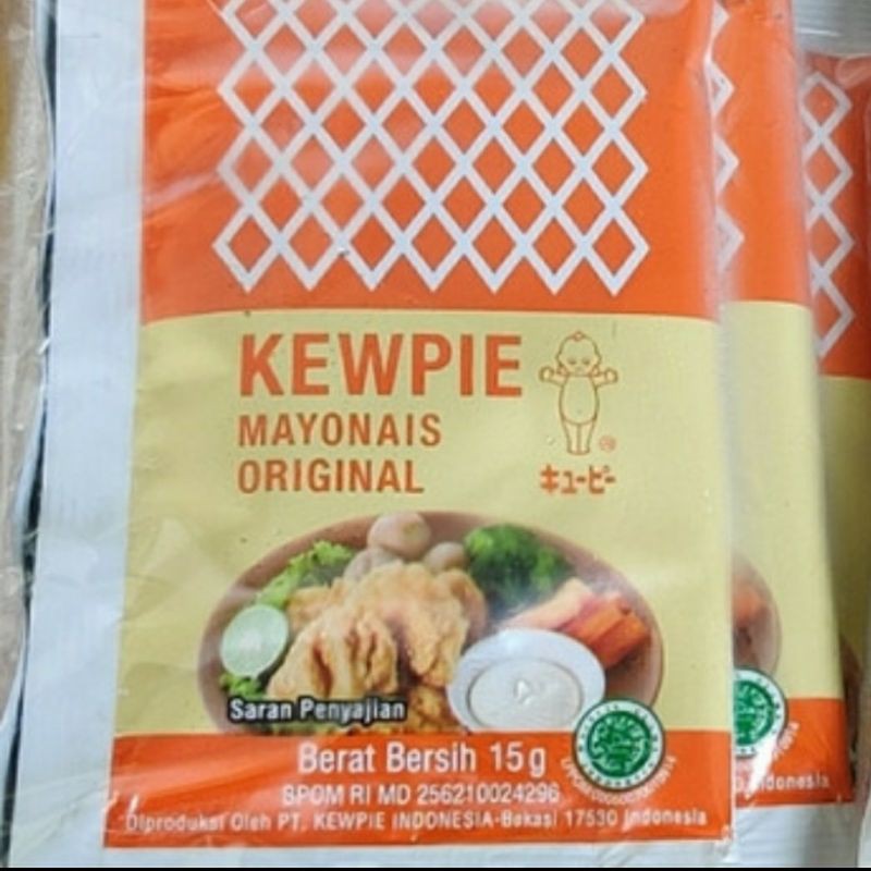 Jual Kewpie Mayo Original Sachet 15gr SATUAN Murah Grosir | Shopee Indonesia