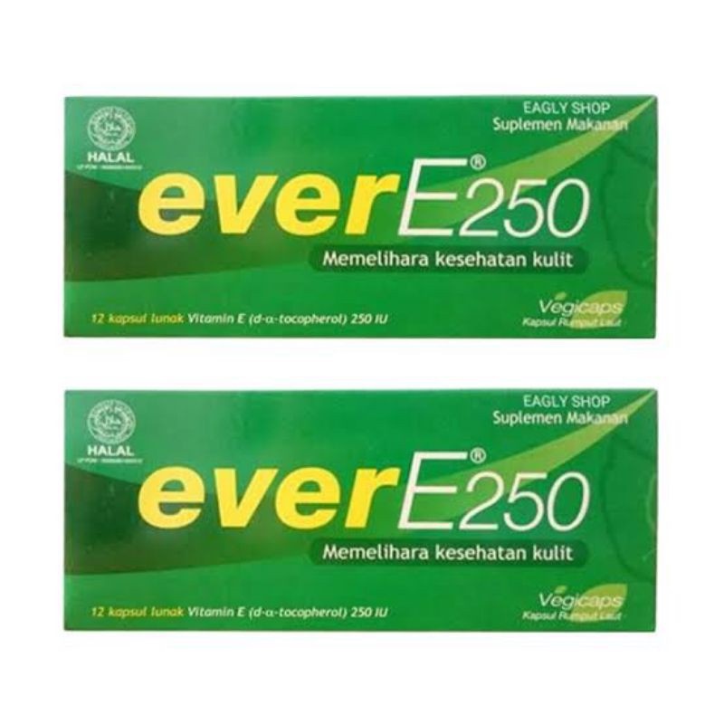 Jual Ever e 250IU Isi 12 kapsul Lunak | Shopee Indonesia