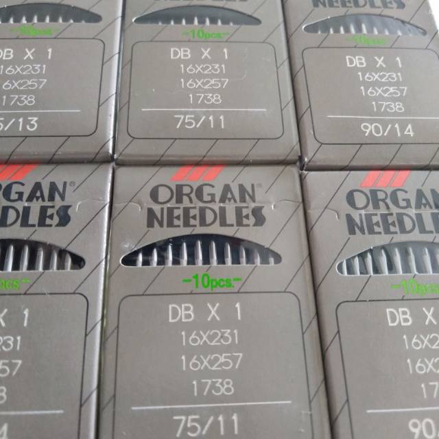 Jual Jarum jahit organ (original) | Shopee Indonesia
