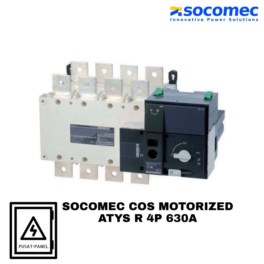 Jual SOCOMEC COS MOTORIZED ATYS R 4P 630A - CHANGEOVER SWITCH (OHM SAKLAR) | Shopee Indonesia