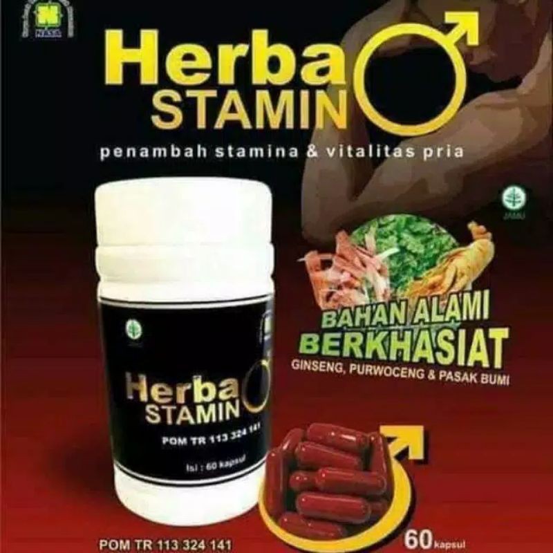Jual Herbastamin nasa Penambah stamina dan vitalitas pria | Shopee Indonesia