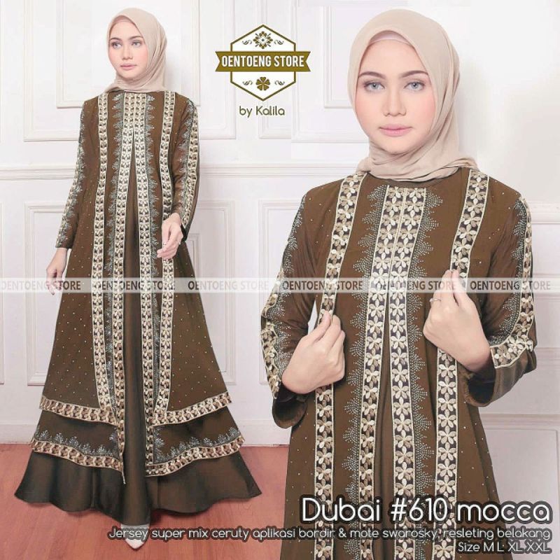 Jual Abaya Arab Turkey Dubai 610 Pakistan Umroh Gamis Jalabiya Mesir ...