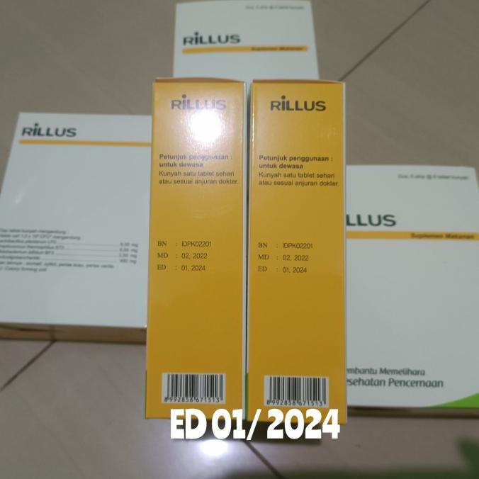 Jual rillus box 30 tablet | Shopee Indonesia
