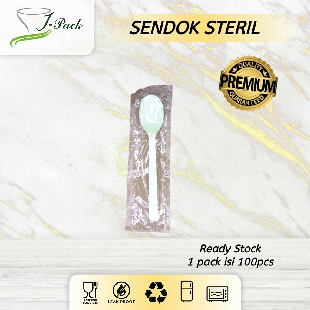 Jual Sendok Steril (1 Pack Isi 100 pcs) | Shopee Indonesia