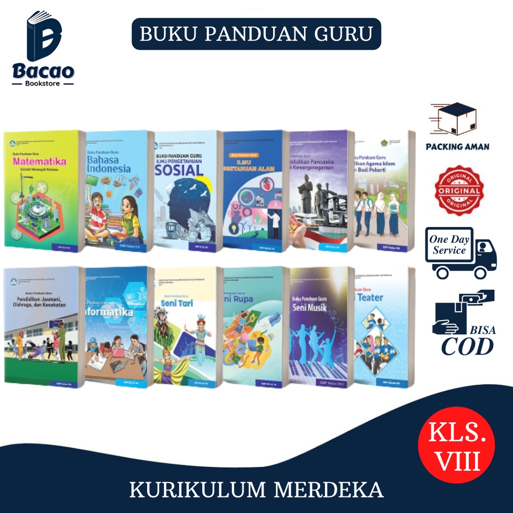 Jual Buku Panduan Guru untuk SMP MTS KELAS 8 KURIKULUM MERDEKA - Kementerian Pendidikan Dan ...