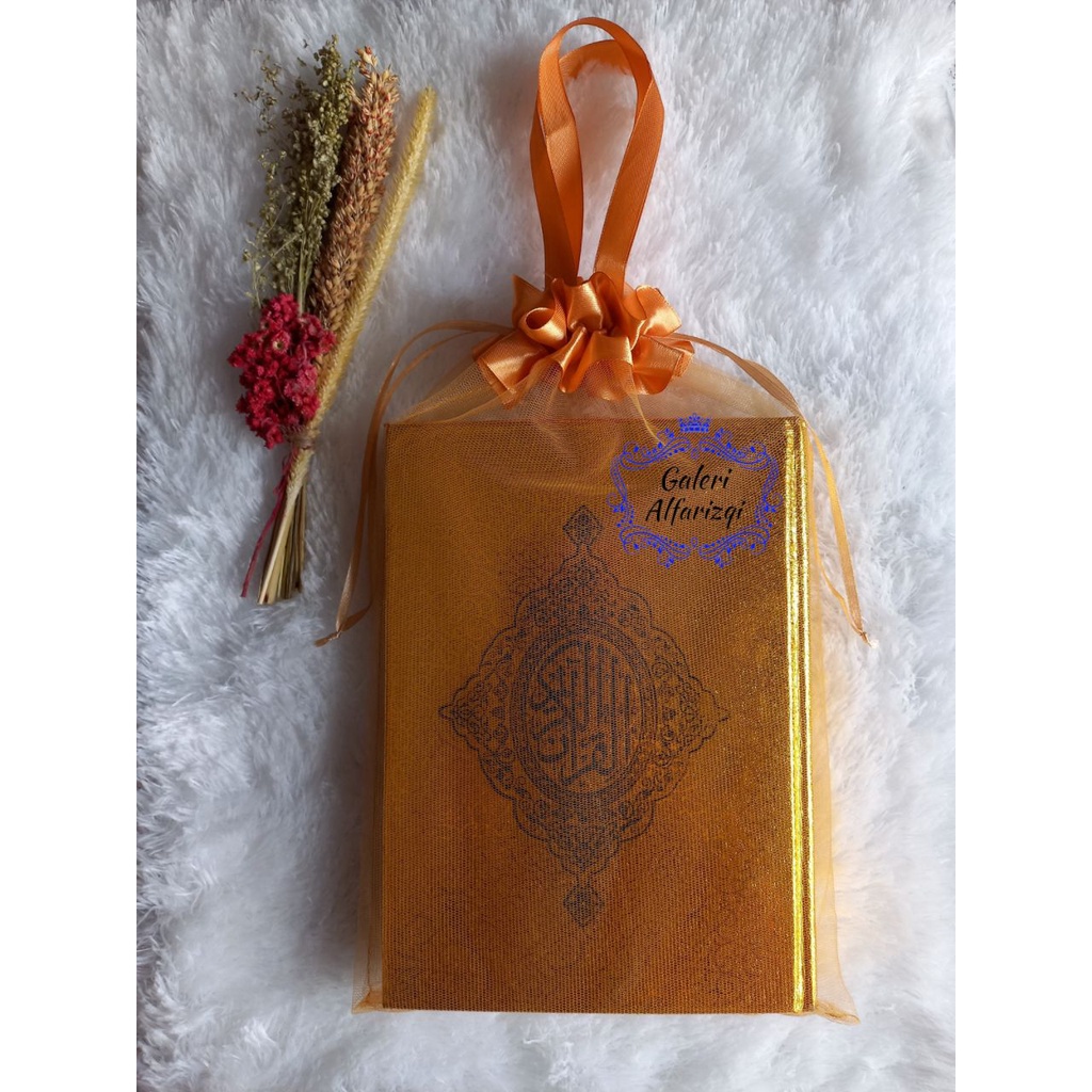Jual Tas Kantong Sarung Tile Serut Pembungkus Souvenir Al Qur'an A5 ...
