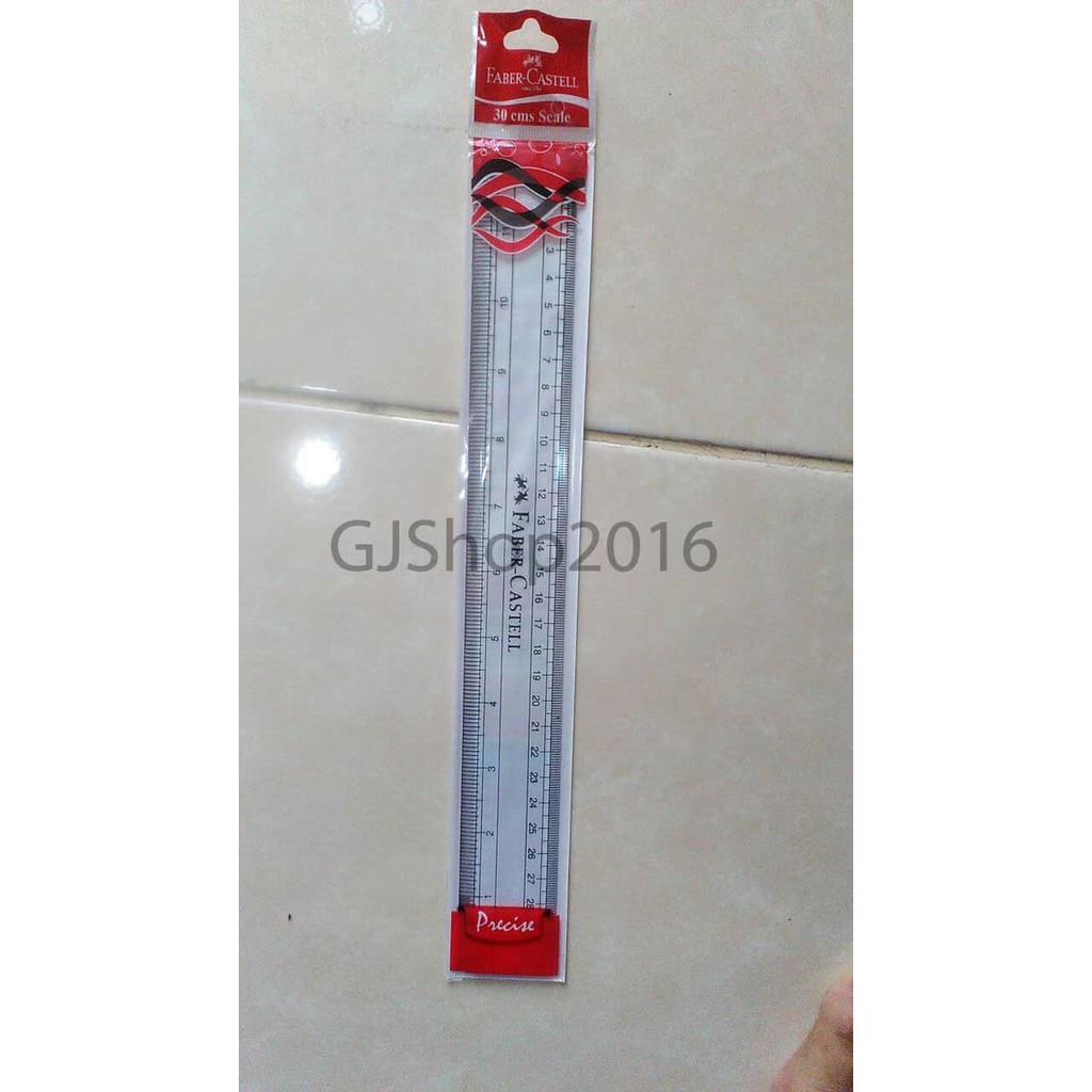 Jual Penggaris 30 cm FABER CASTELL Ruler 30cm | Shopee Indonesia