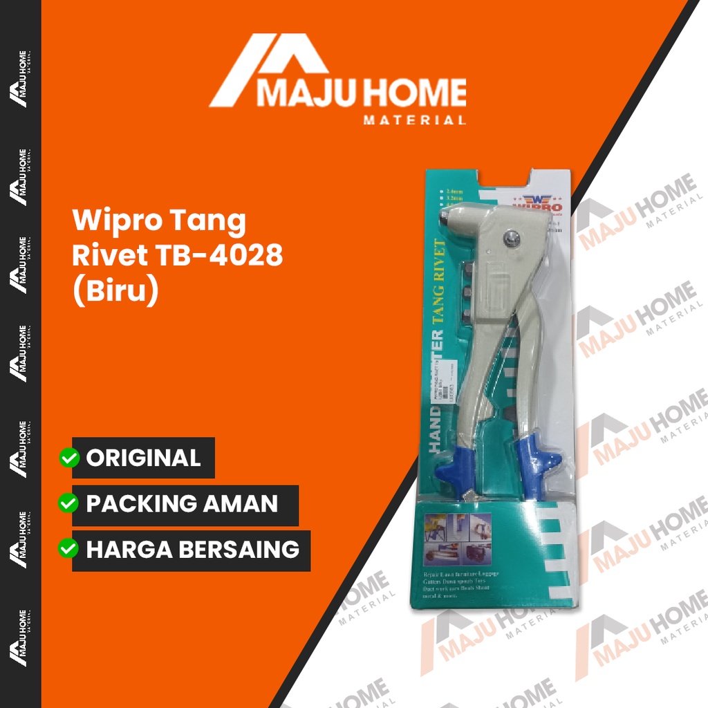 Jual Wipro Tang Rivet TB-4208 (Biru) | Shopee Indonesia