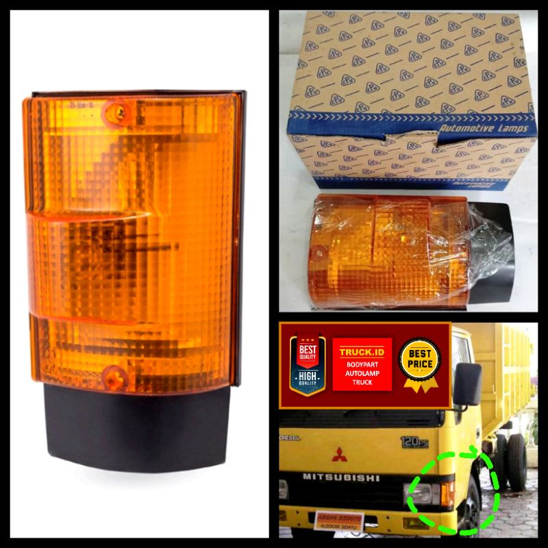 Jual LAMPU DEPAN SAMPING SEN SEIN RAGASA COLT DIESEL PS100 120 135 RH ...