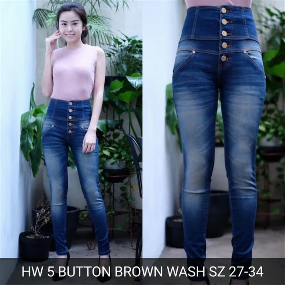 Jual HW JEANS 5 BUTTON | Shopee Indonesia