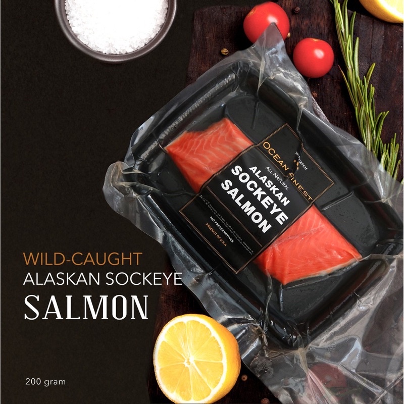 Jual Wild Catch Alaskan Sockeye Salmon | Shopee Indonesia