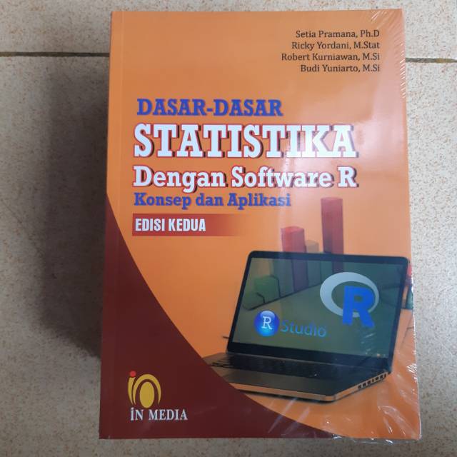 Jual Buku Dasar-dasar Statistika dengan Software R. Konsep dan Aplikasi ED. 2 | Shopee Indonesia