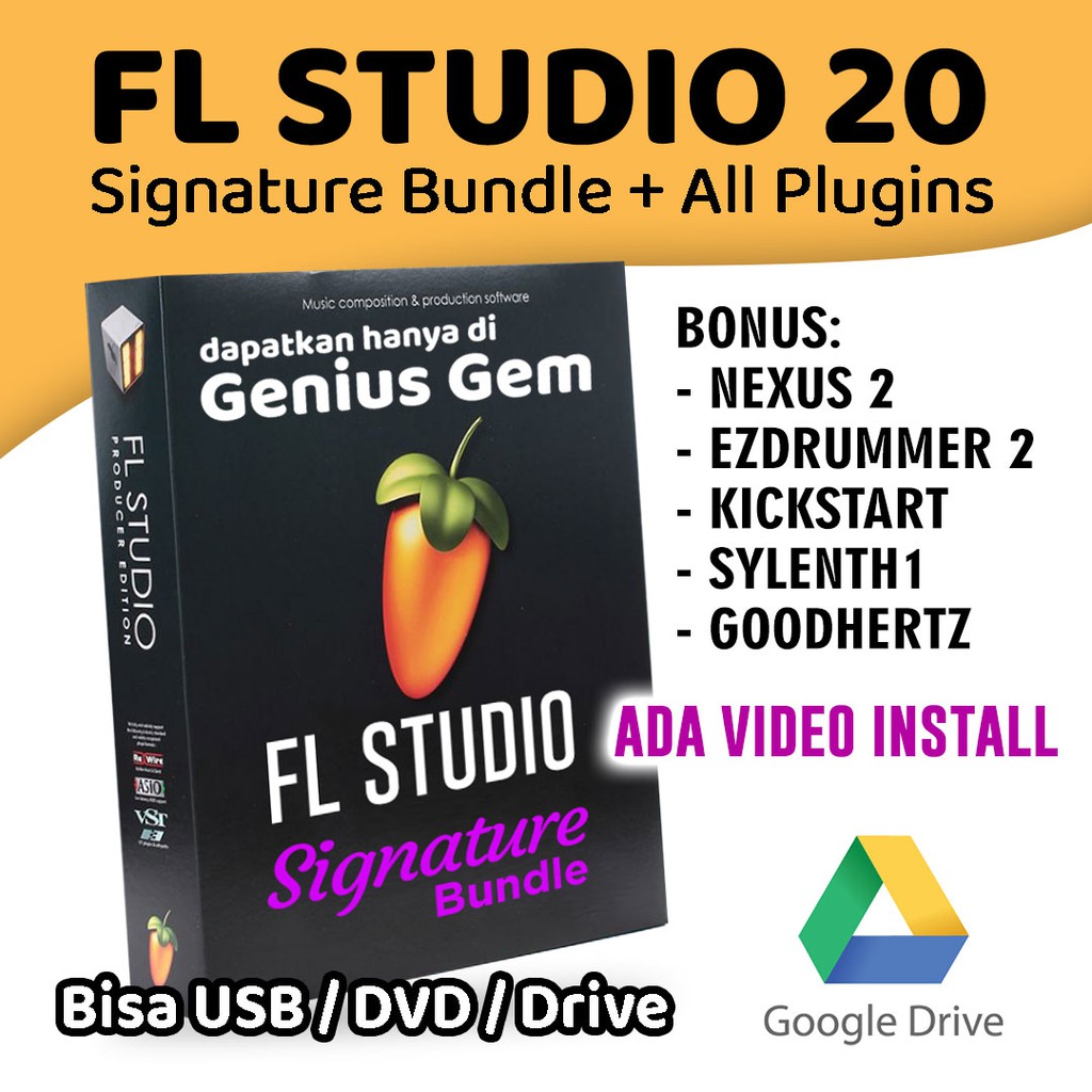 Jual Program Mixer FL Studio 20 - Signature Bundle (All Plugins ...
