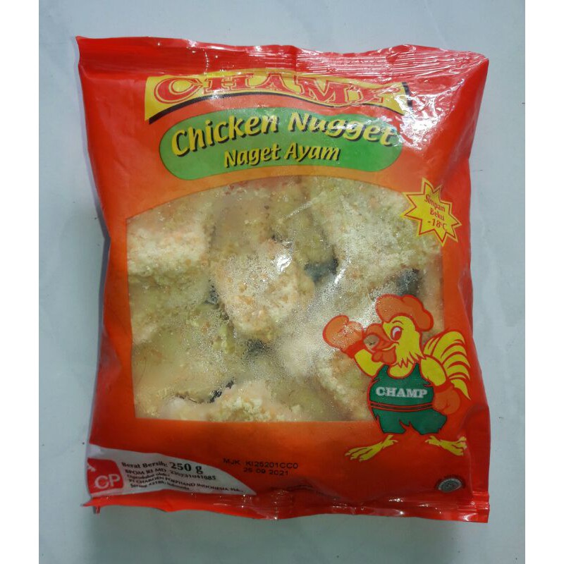 Jual Nugget Ayam Champ 250 gram | Shopee Indonesia