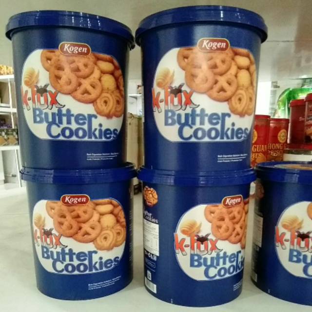 Jual Kogen.K-Fox Butter Cookies 300 gr | Shopee Indonesia