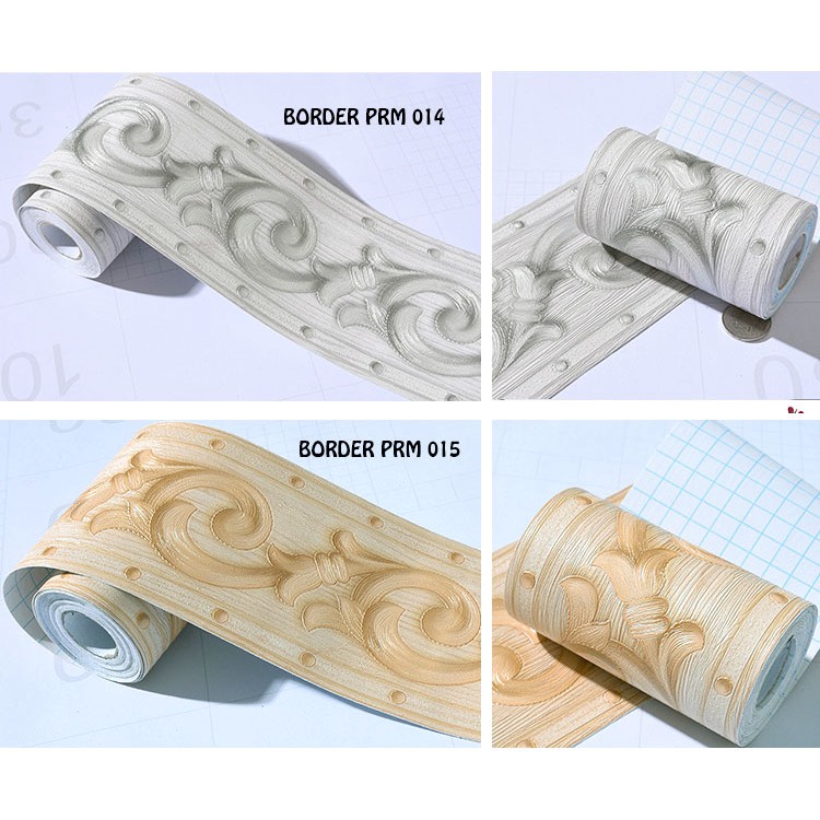 Jual [VIP] DEKORASI DINDING WALLPAPER BORDER STICKER PREMIUM 014 015 ...
