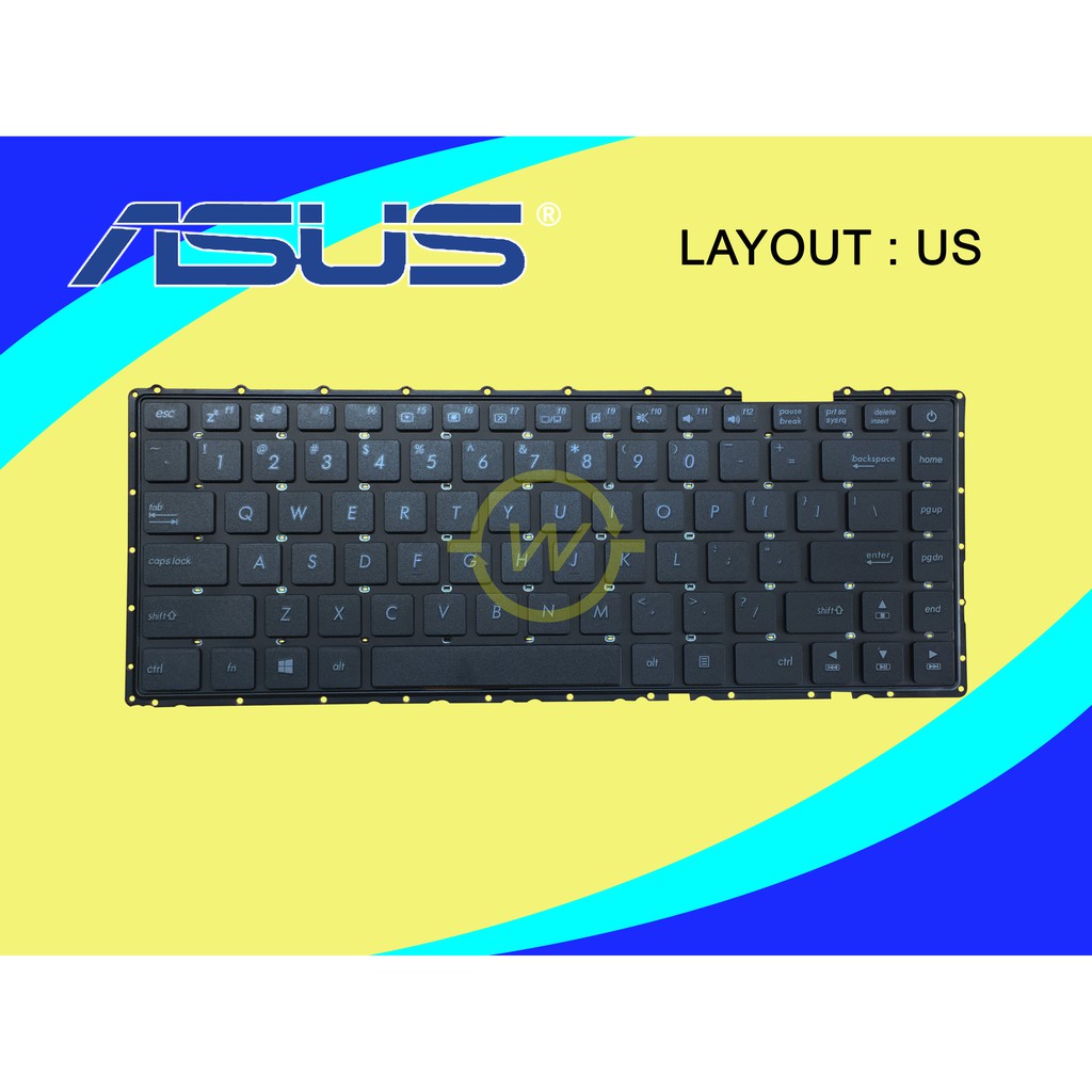 Jual Keyboard Asus A442 A442UF A442U A442UV A442UQ A442UR Series ...