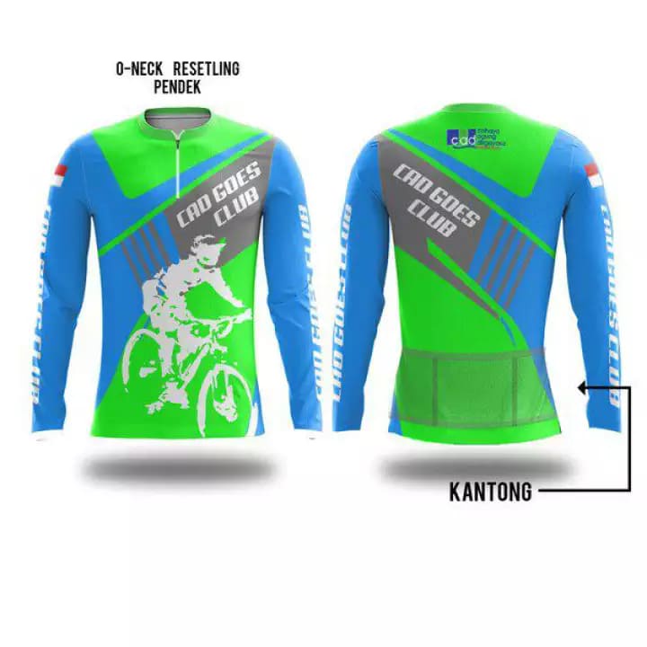 Jual Jersey Sepeda Road Bike Baju dan Celana 1 SET Desain Bisa Pakai ...