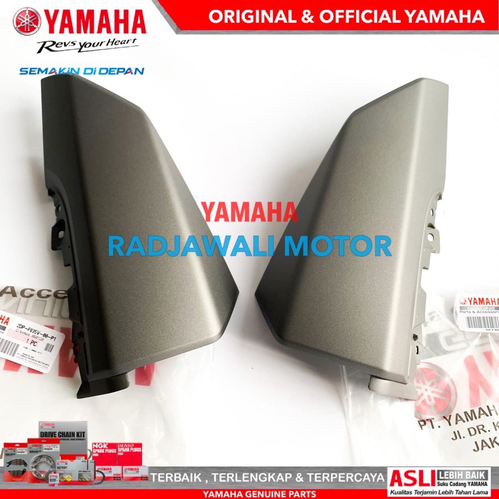 Jual COVER LAMPU SEN SEIN SET KANAN KIRI ABU-ABU NMAX ASLI ORIGINAL ...