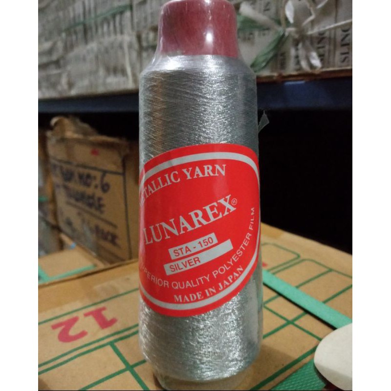Jual Benang bordir Lunarex Emas/Perak | Shopee Indonesia