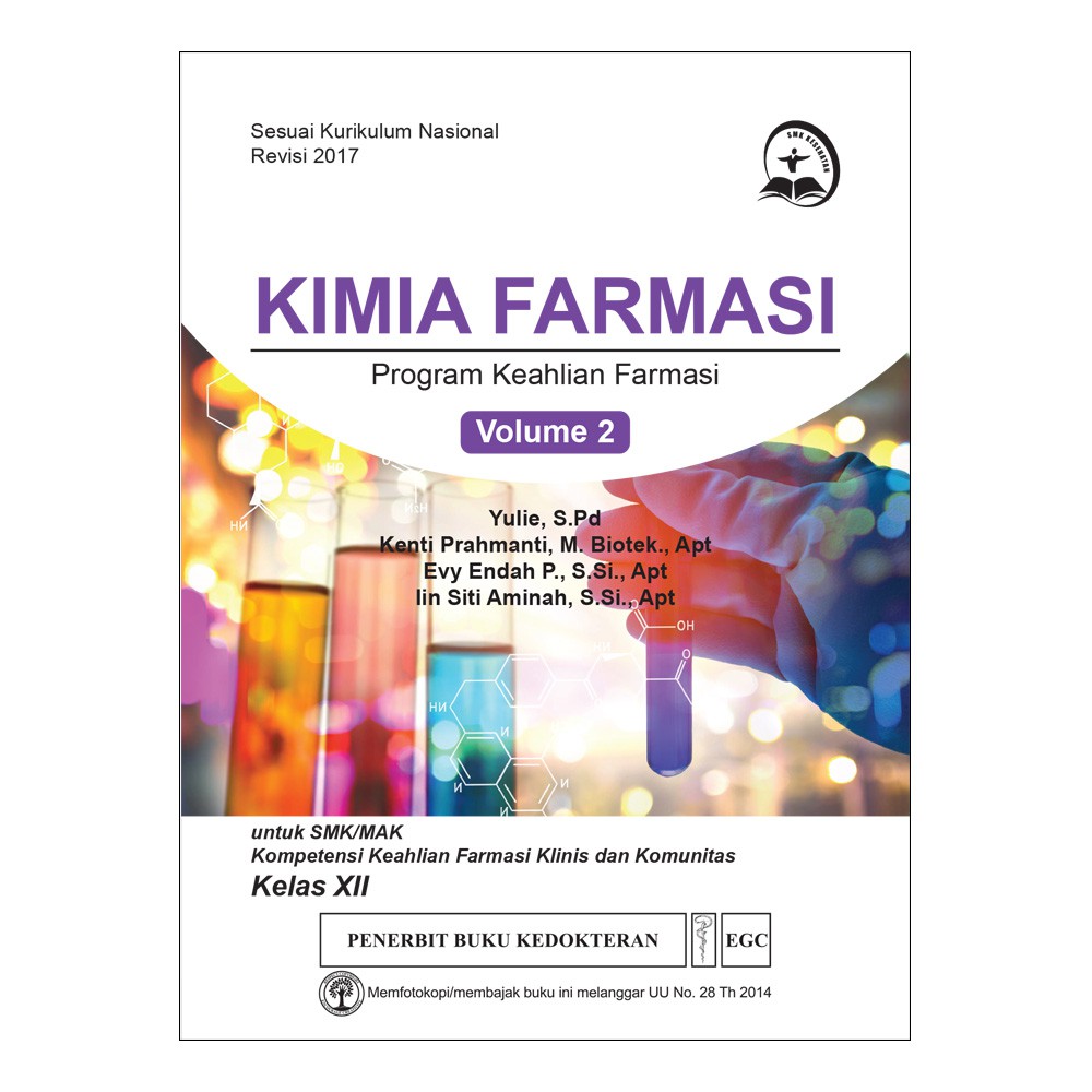 Jual EGC Kimia Farmasi Vol. 2 Kelas XII | Shopee Indonesia