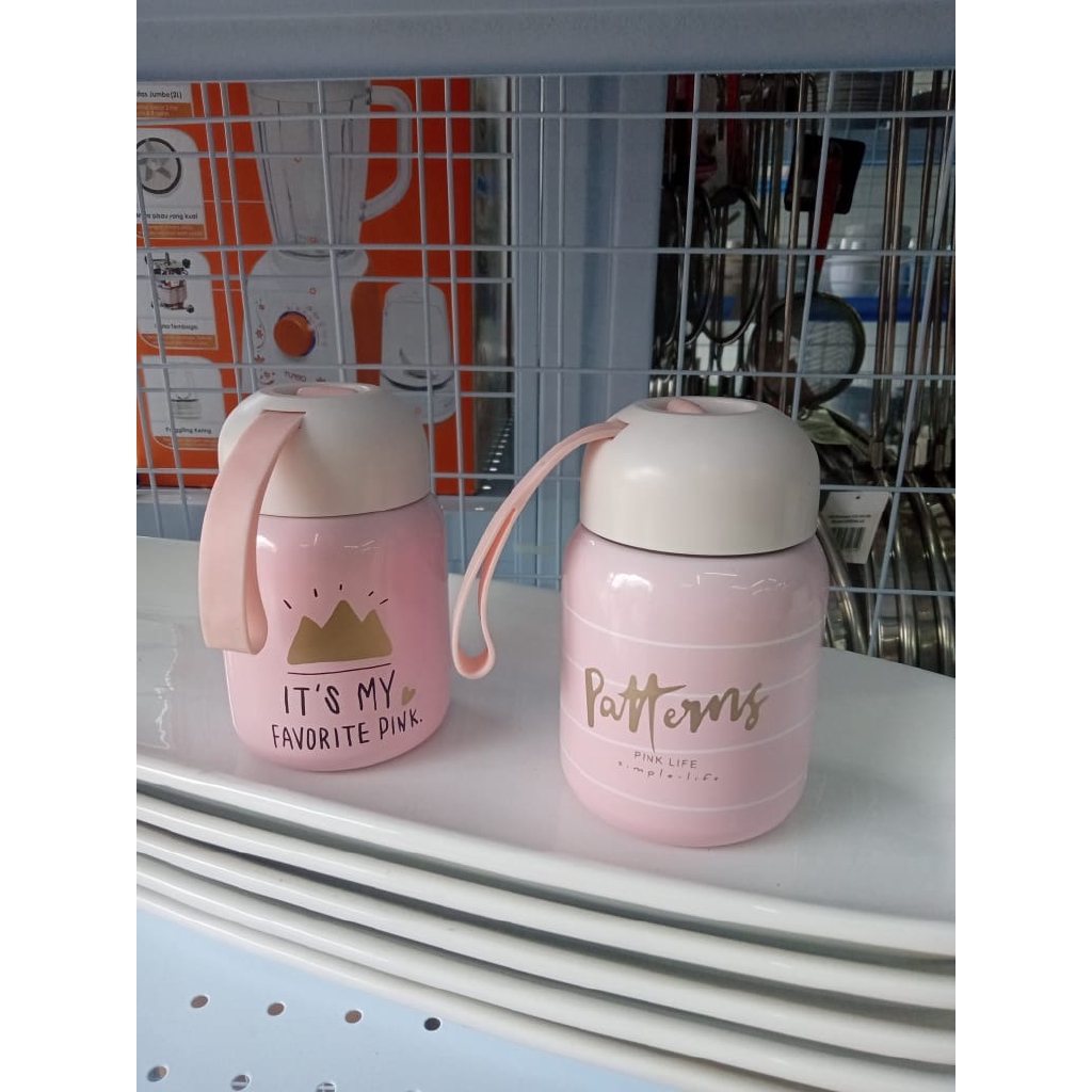Jual BOTOL IMPOR ANAK WARNA PINK BAHAN STAINLESS ( L8023 ) | Shopee ...