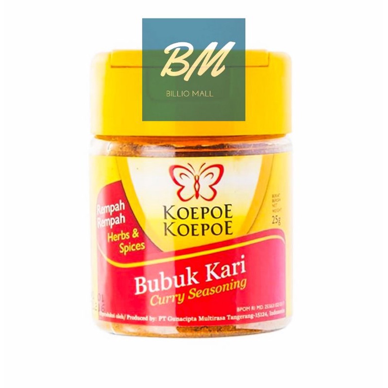 Jual Koepoe Kupu Kari Bubuk 25 gr | Shopee Indonesia