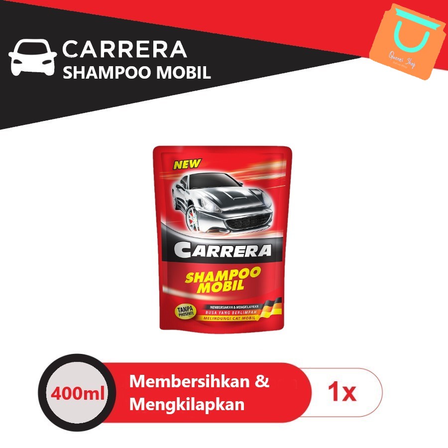 Jual Carrera Shampoo Mobil 400ml & 800ml - Shampoo Cuci Mobil Sampo ...
