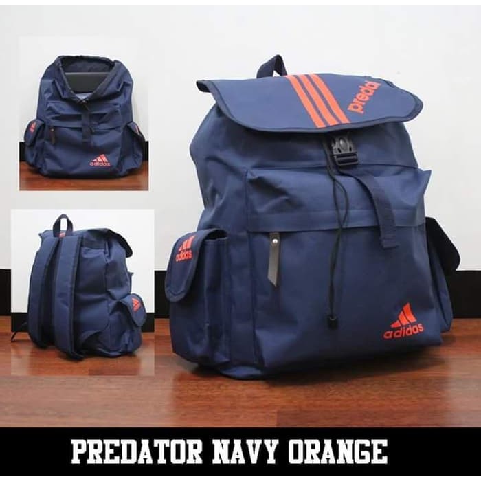 Jual Rumah Koleksi - TAS RANSEL ADIDAS PREDATOR - NAVY BLUE | Shopee ...