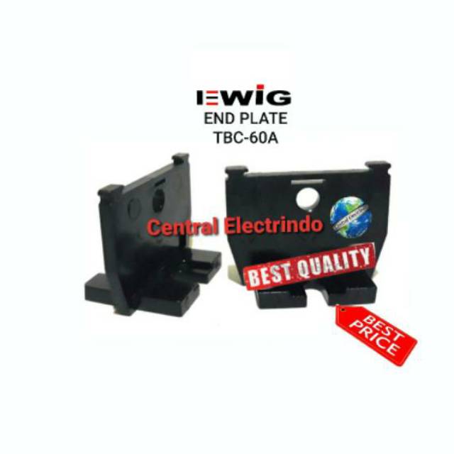 Jual End Plate Terminal Block Blok TBC-60A EWIG. | Shopee Indonesia