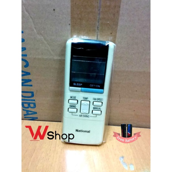 Jual REMOT AC NATIONAL/EOLIA NATIONAL ORIGINAL - Air Conditioner ...