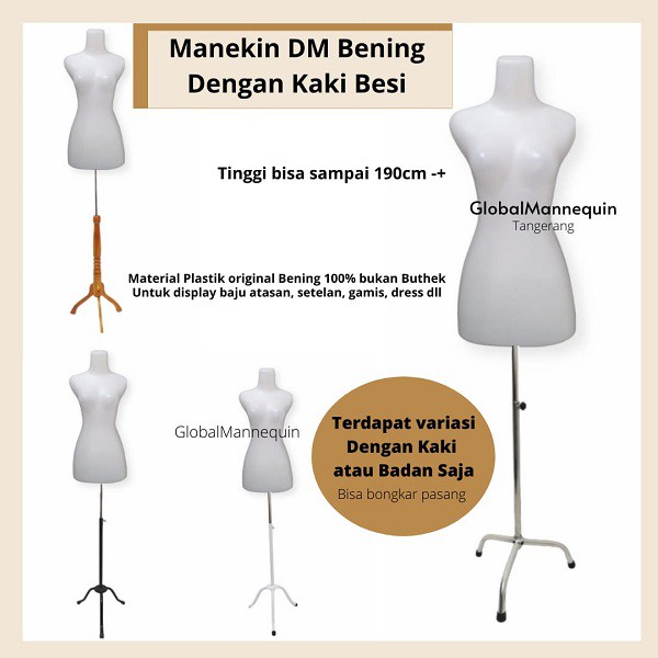 Jual Manekin Setengah Badan Wanita | Manekin Baju Wanita | Shopee Indonesia
